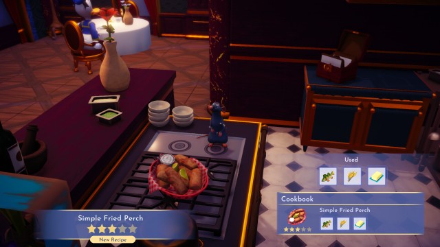 Disney Dreamlight Valley Simple Fried Perch How To Make Xbox Advisor